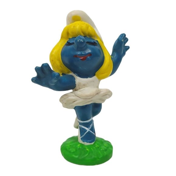 Peyo Schleich | Toys | Vintage 978 Peyo Schleich Ballerina Smurfette ...
